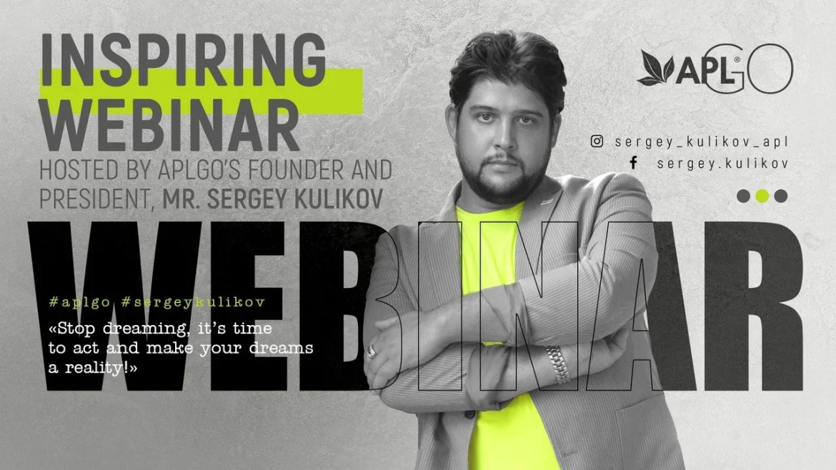 Tomorrow! APL President's webinar!